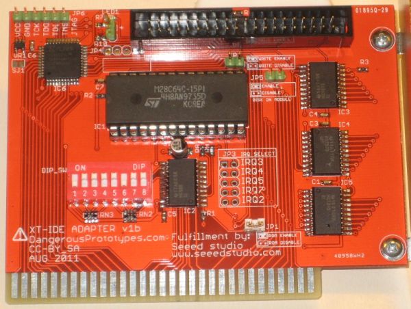 Dangerous Prototypes XT-IDE Boards - Lo-tech Wiki