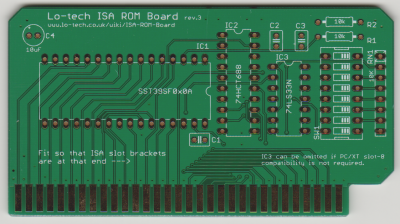 Lo-tech ISA ROM Board - Lo-tech Wiki