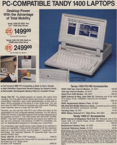 Tandy 1400FD - Lo-tech Wiki