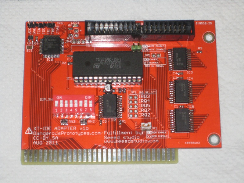 lo-tech » From Idea to Reality – CPLD based XT/IDE Controller